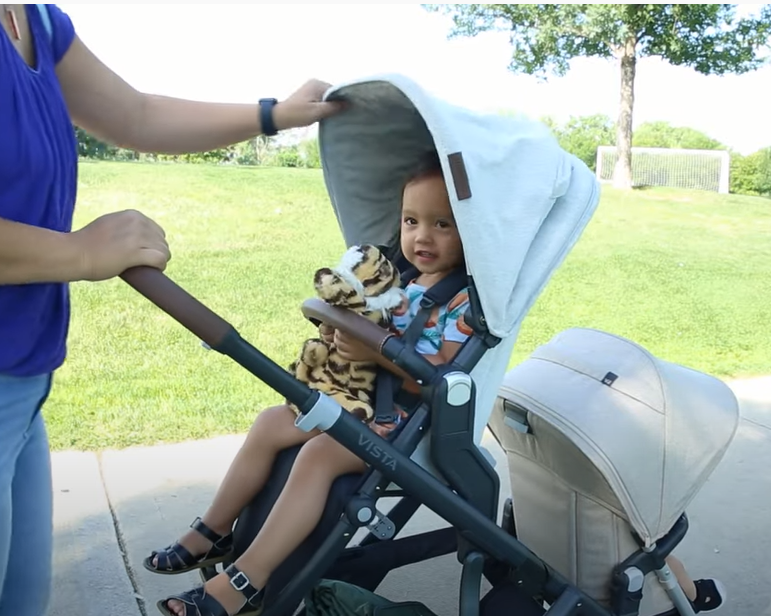 Video: Strolling With The UPPAbaby VISTA V2 in Double Mode – The Baby Cubby