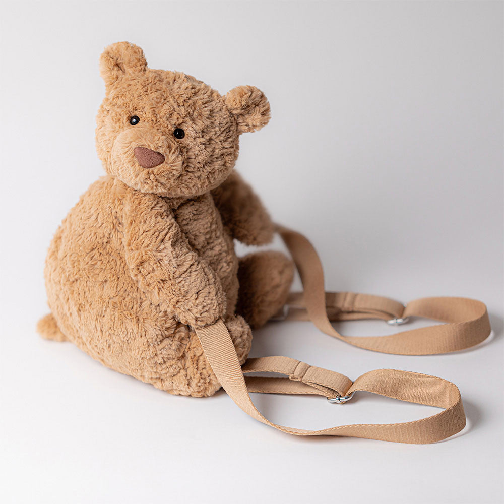 Jellycat Bartholomew Bear Backpack | The Baby Cubby