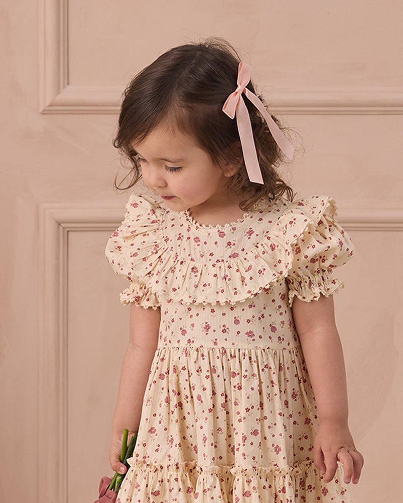 Noralee Eva Dress - Red Floral | The Baby Cubby