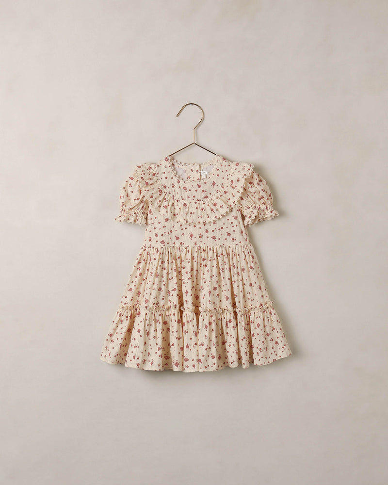Noralee Eva Dress - Red Floral | The Baby Cubby