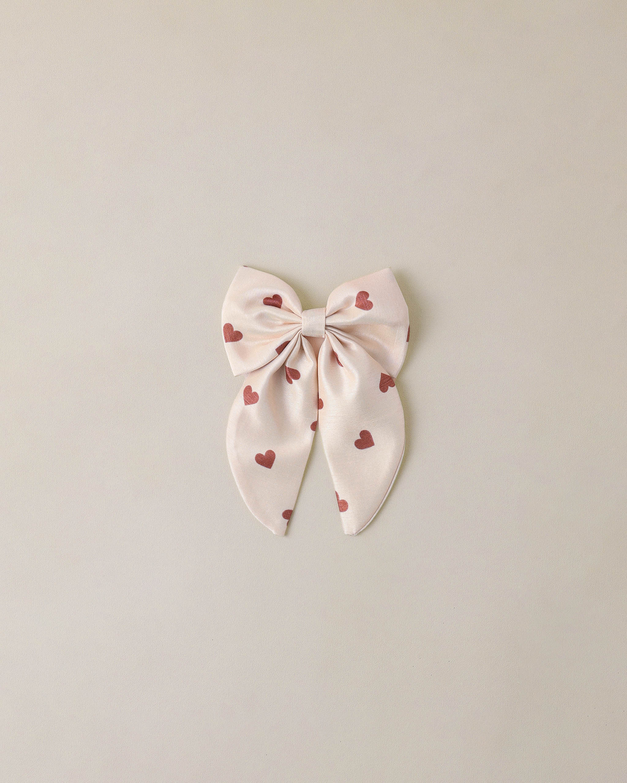 Noralee Everly Bow - Red Hearts | The Baby Cubby