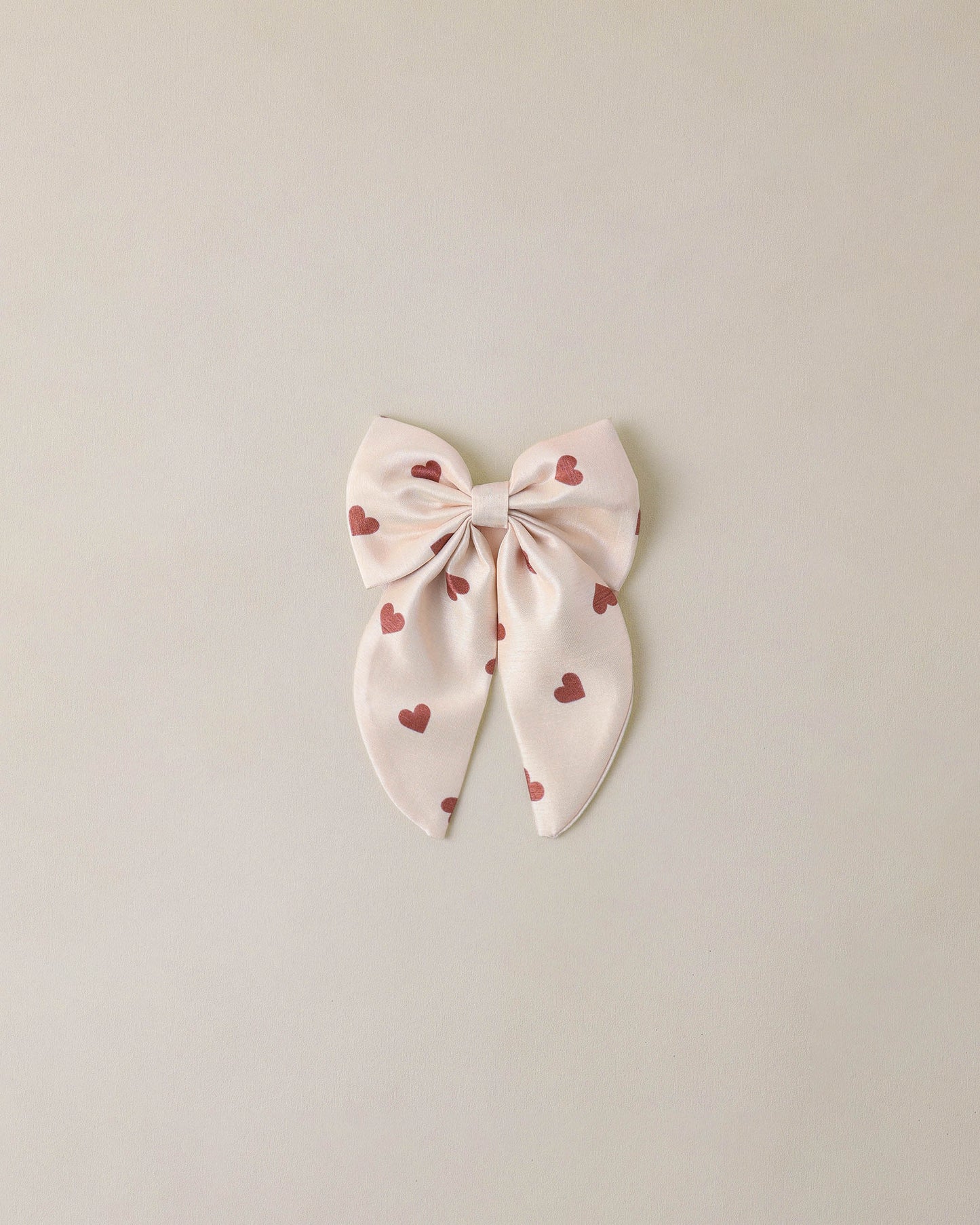 Noralee Everly Bow - Red Hearts | The Baby Cubby