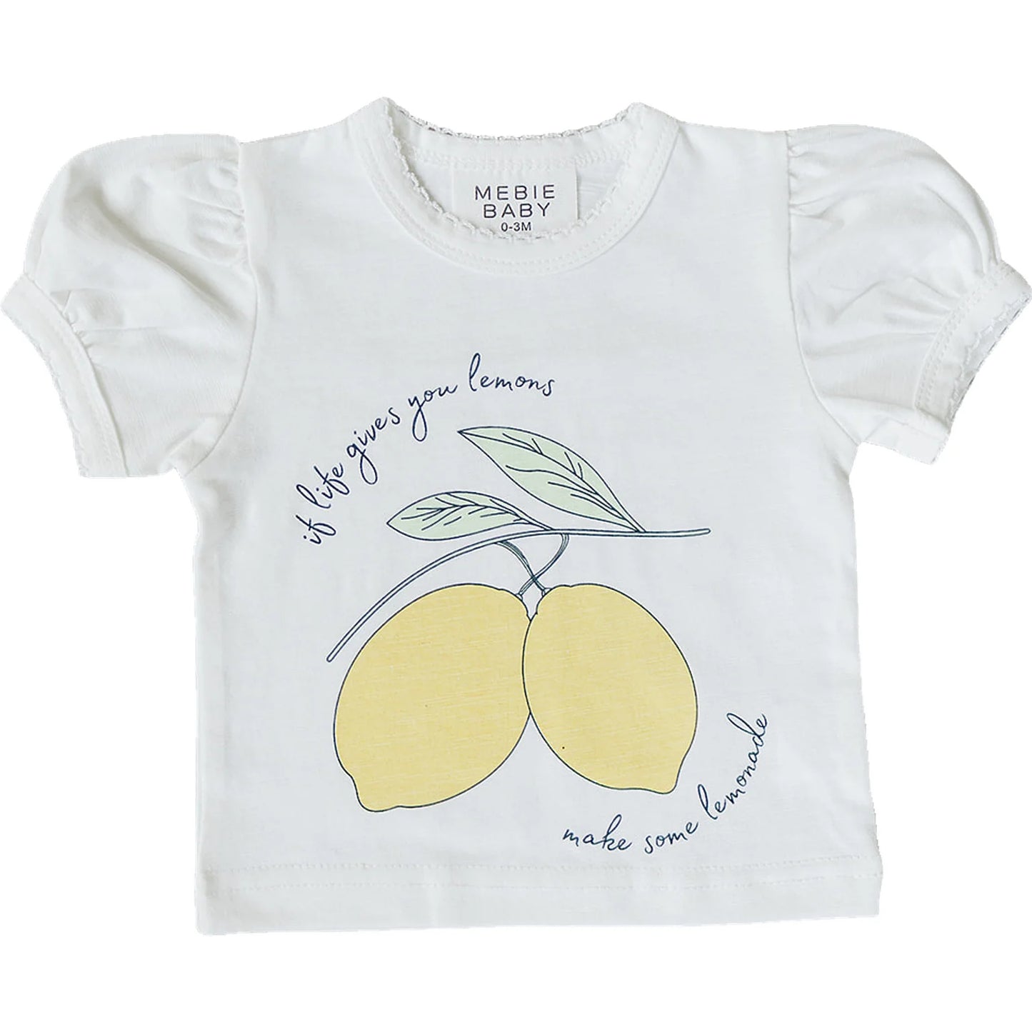 Mebie Baby Lemon Tee | The Baby Cubby